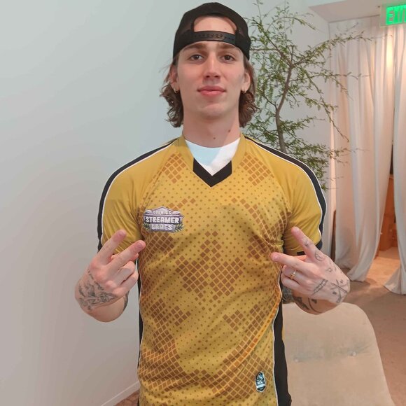 racarius | Shirts | Vinnie Hacker Ludwig Streamer Games Jersey Signed ...